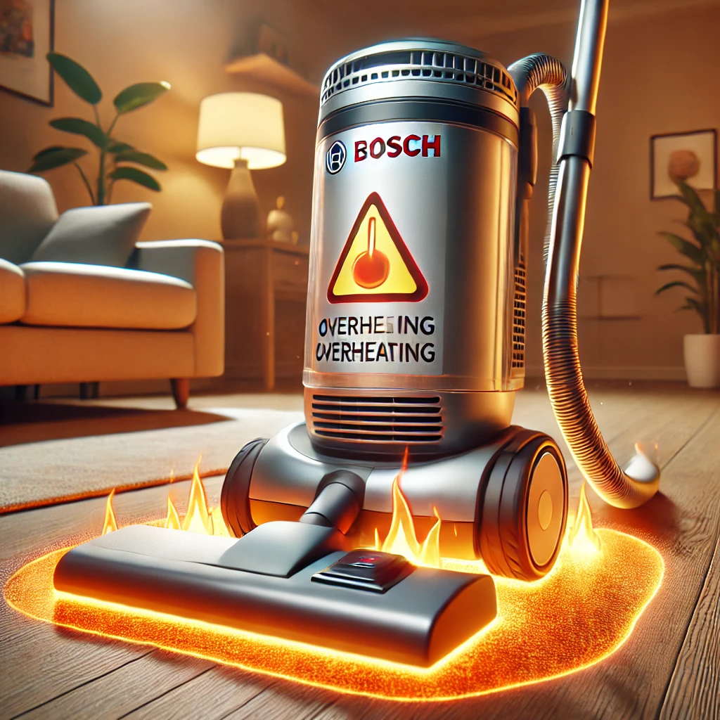 علت داغ شدن جاروبرقی بوش چیست؟ راه حل + نکات مهم جلوگیری